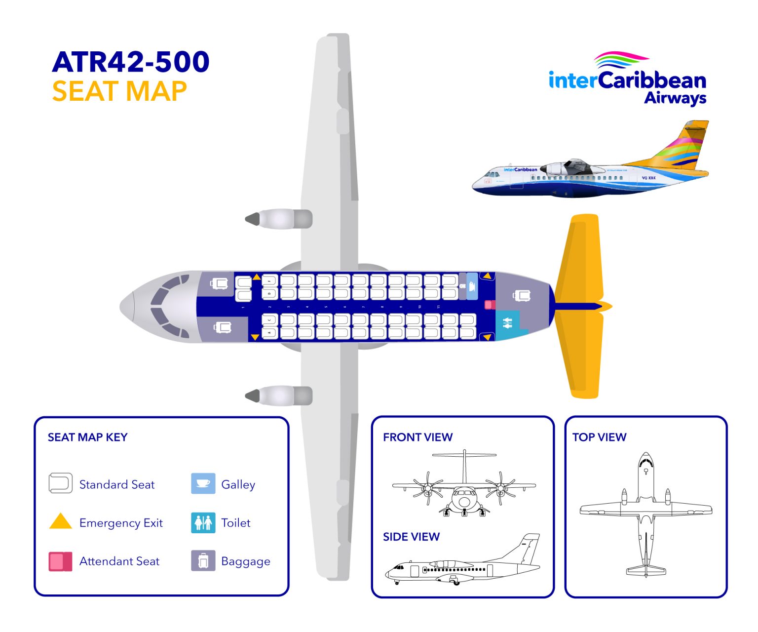 interCaribbean Airways | ATR 42-500